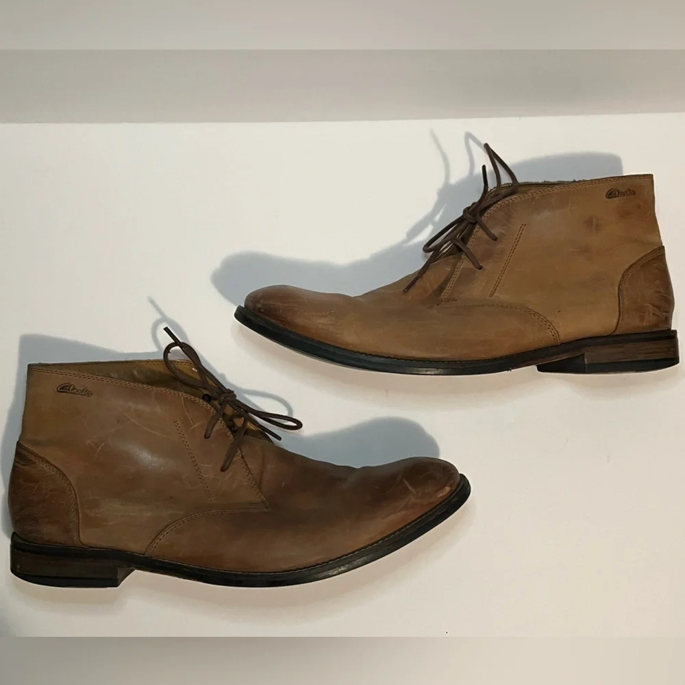 Clarks | Shoes | Clarks Mens Exton Up Chukka Boot | Poshmark